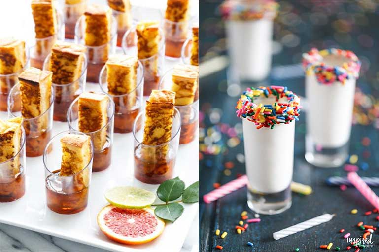 Serve your guests in style with these delectable fun shots