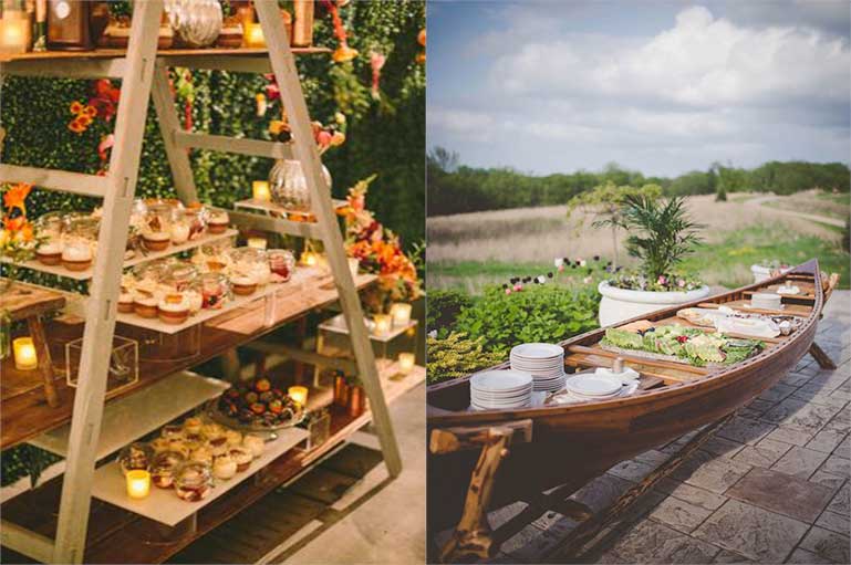 The Most Unique Food Display Ideas for Your Wedding!