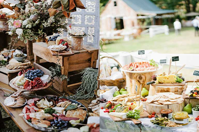 Outdoor Wedding Food Ideas-True Gastronomical Delights For Your Guests